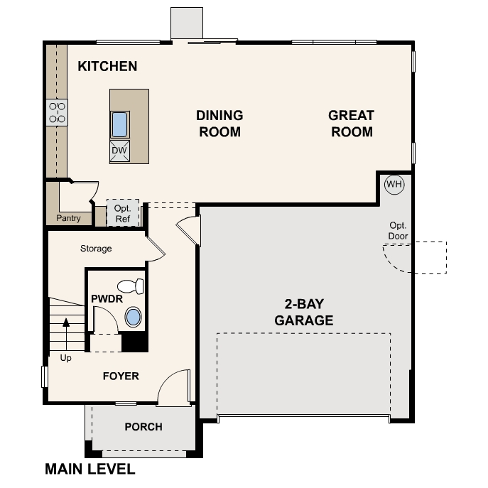 Plan 2 Floorplan at Heritage at Cannery by Century Communities