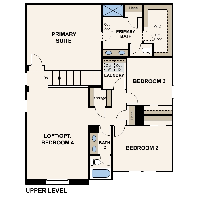 Nightingale (Plan 5) Floorplan at Sage Grove at Magma Ranch by Century ...