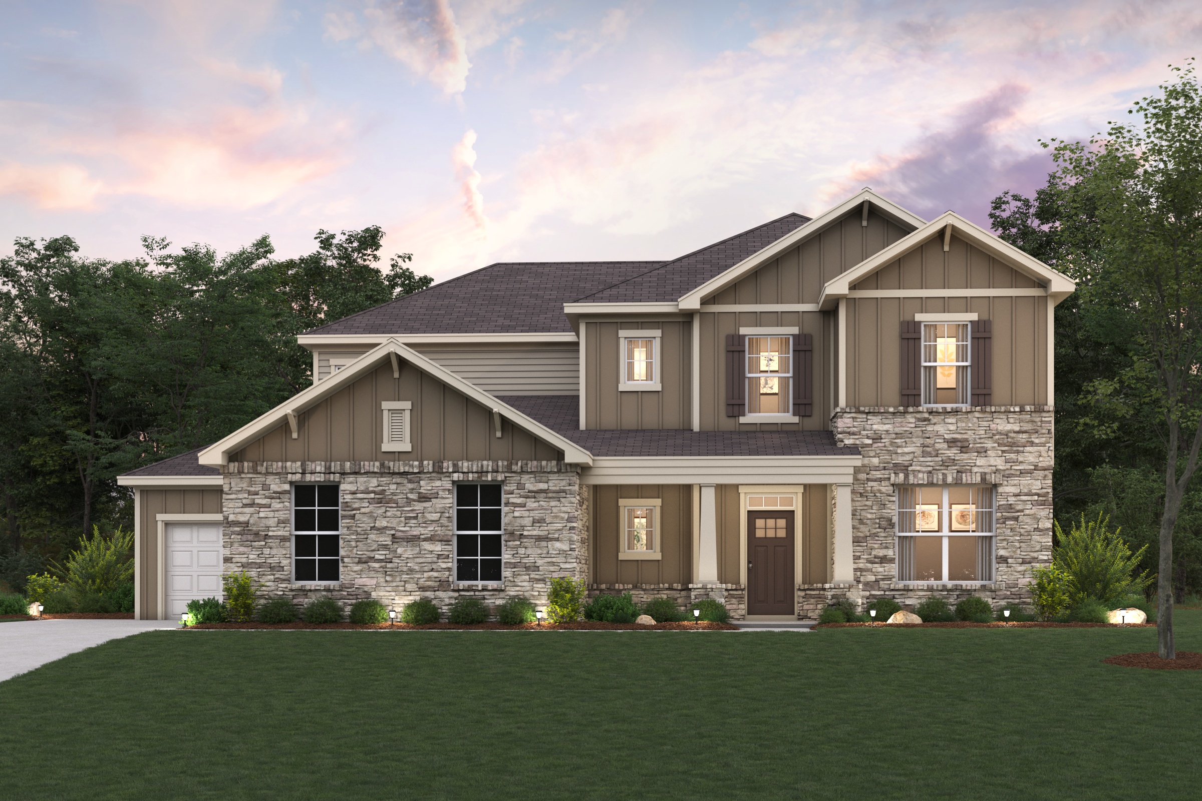 Hemlock Floorplan at Conner Farm by Century Communities