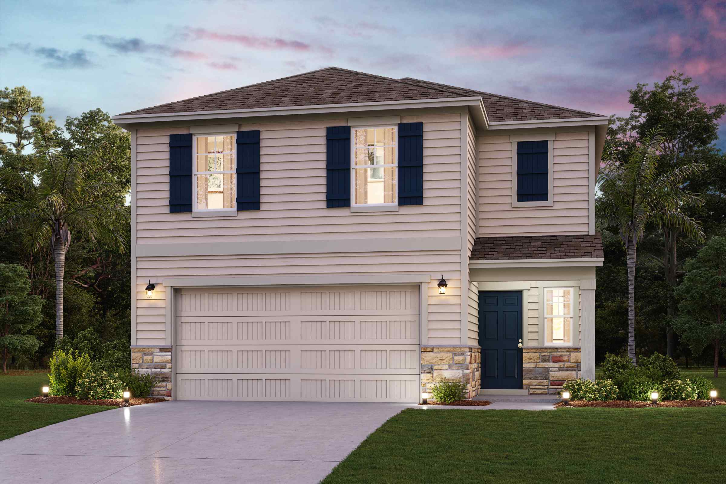0099 14731 Macadamia Ln | Palm Series at The Landings at Pecan Park | Century Communities