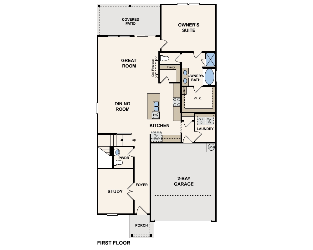 Paige Floorplan at The Glen at Stallion Run by Century Communities