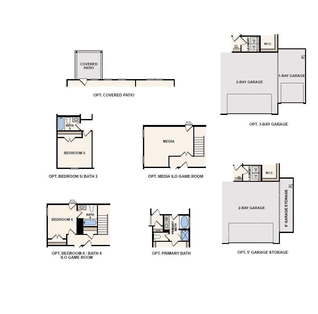 SHELDON Floorplan at Liberty Collection at Paloma at Sanford Farms by ...