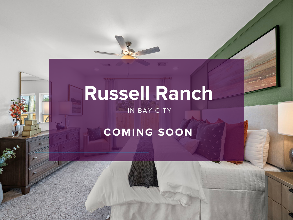 Russell Ranch | New Homes for Sale in Bay City, TX